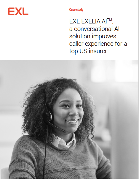 CCA | EXL EXELIA.AI, a conversational AI solution improves caller ...
